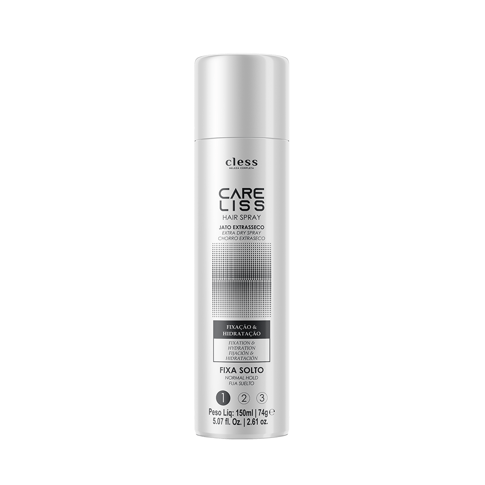 Care Liss Hair Spray Normal Fixa Solto 150ml - Cless Cosméticos